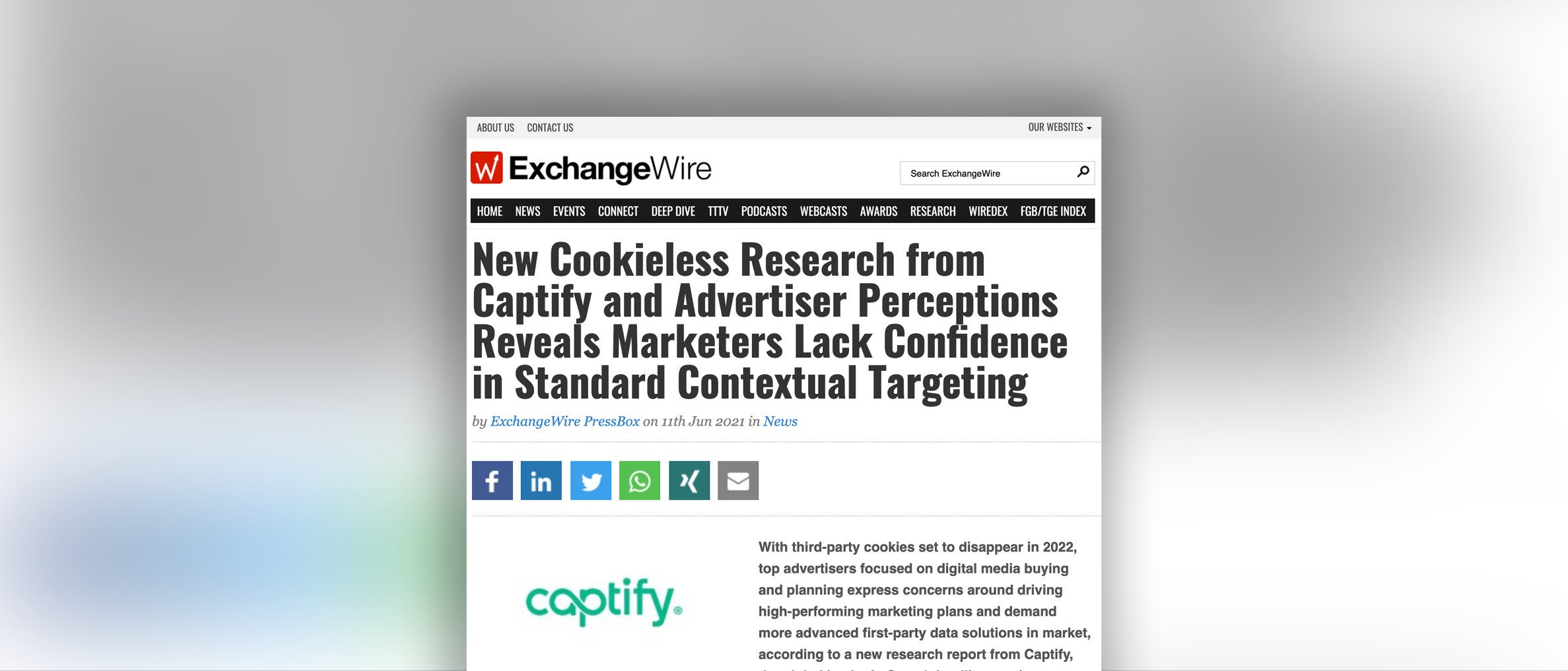 ExchangeWire: New Cookieless Research from Captify and Advertiser ... ExchangeWire: New Cookieless Research from Captify and Advertiser ...